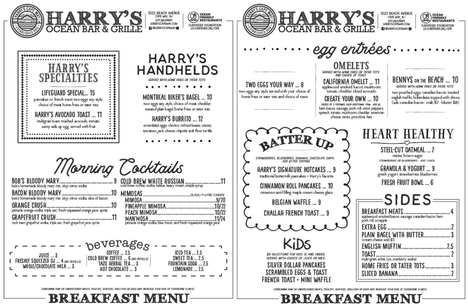 Cape May Restaurant | Cape May Bar | Harry's Ocean Bar & Grille